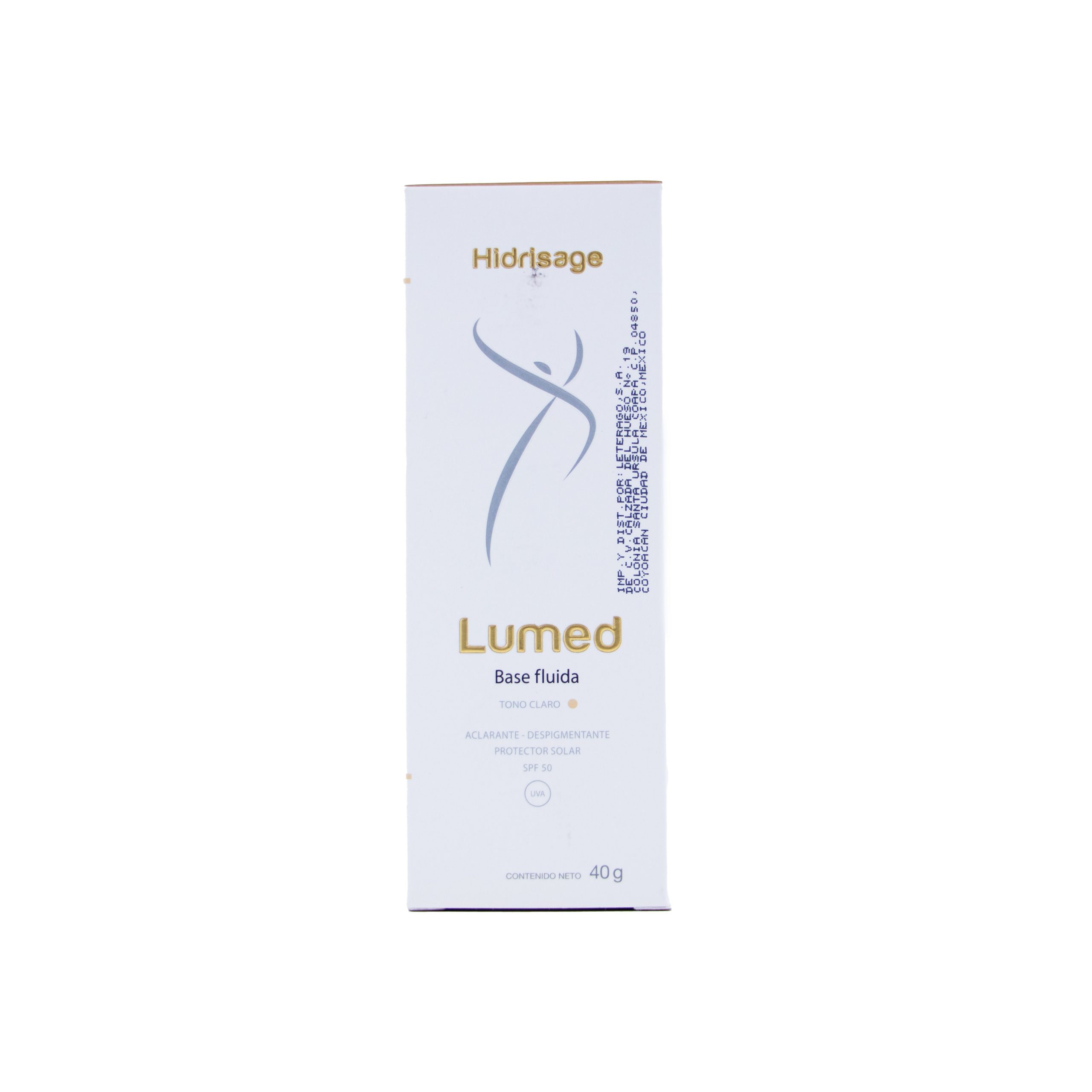 Hidrisage | Lumed Base Fluida Tono Claro 40g - PielClinicShop ...